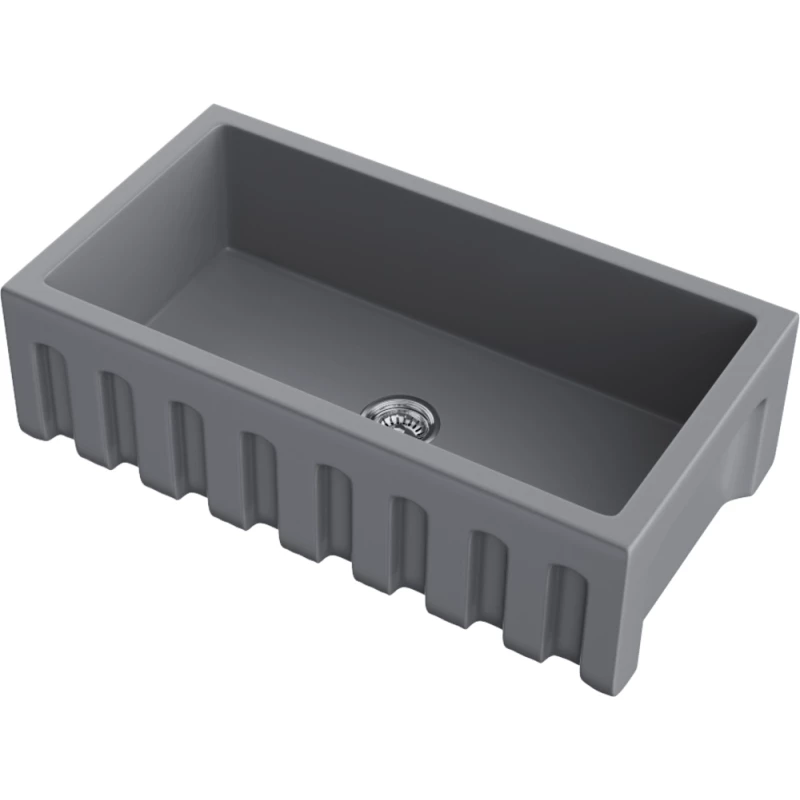 Кухонная мойка Omoikiri Natceramic Mikura 83-PE pebble 4997084 84x46 см ...